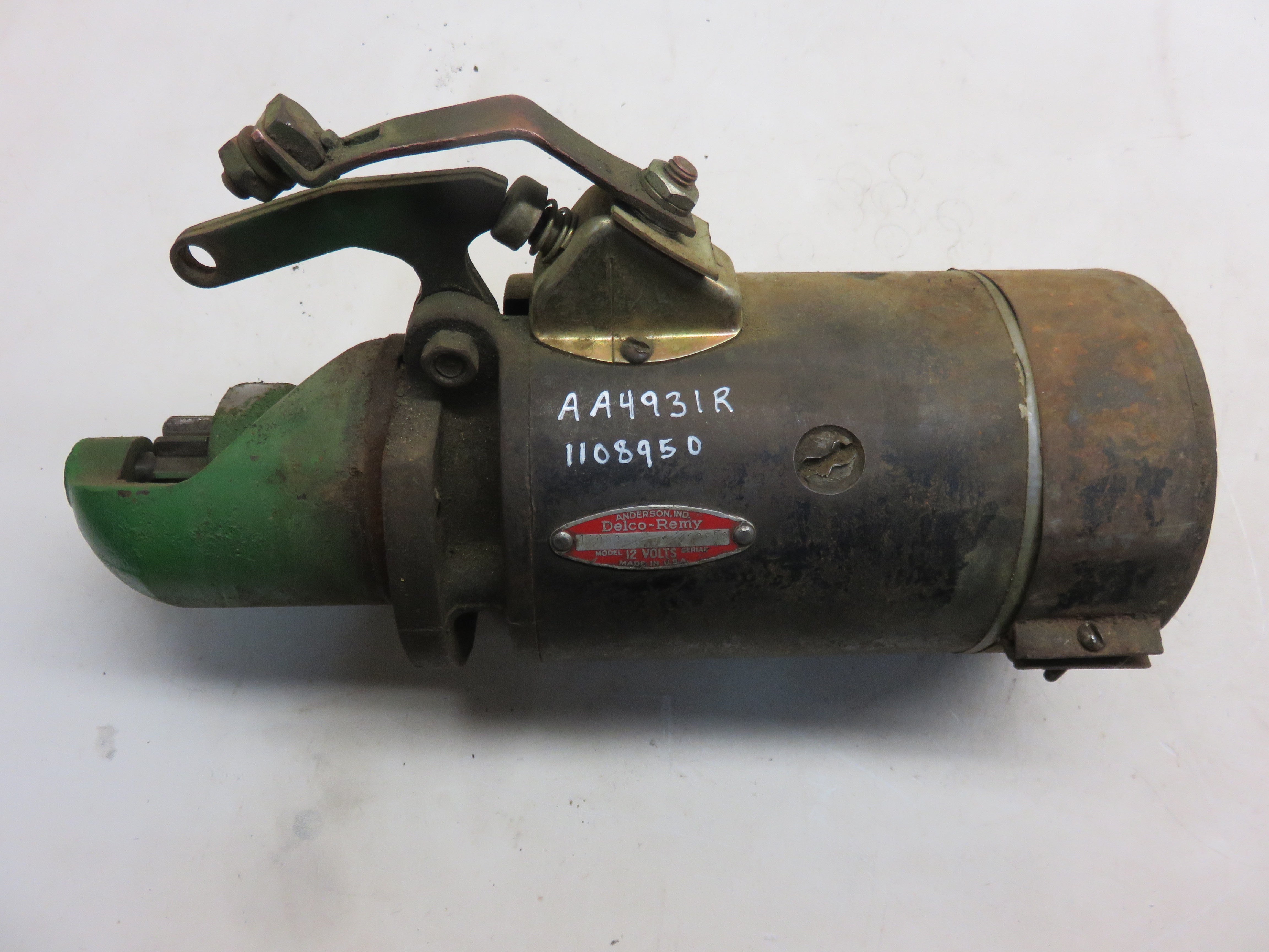 AA4931R, 1108950 John Deere Starter For A, AR, AO, 60 – Vintage John ...