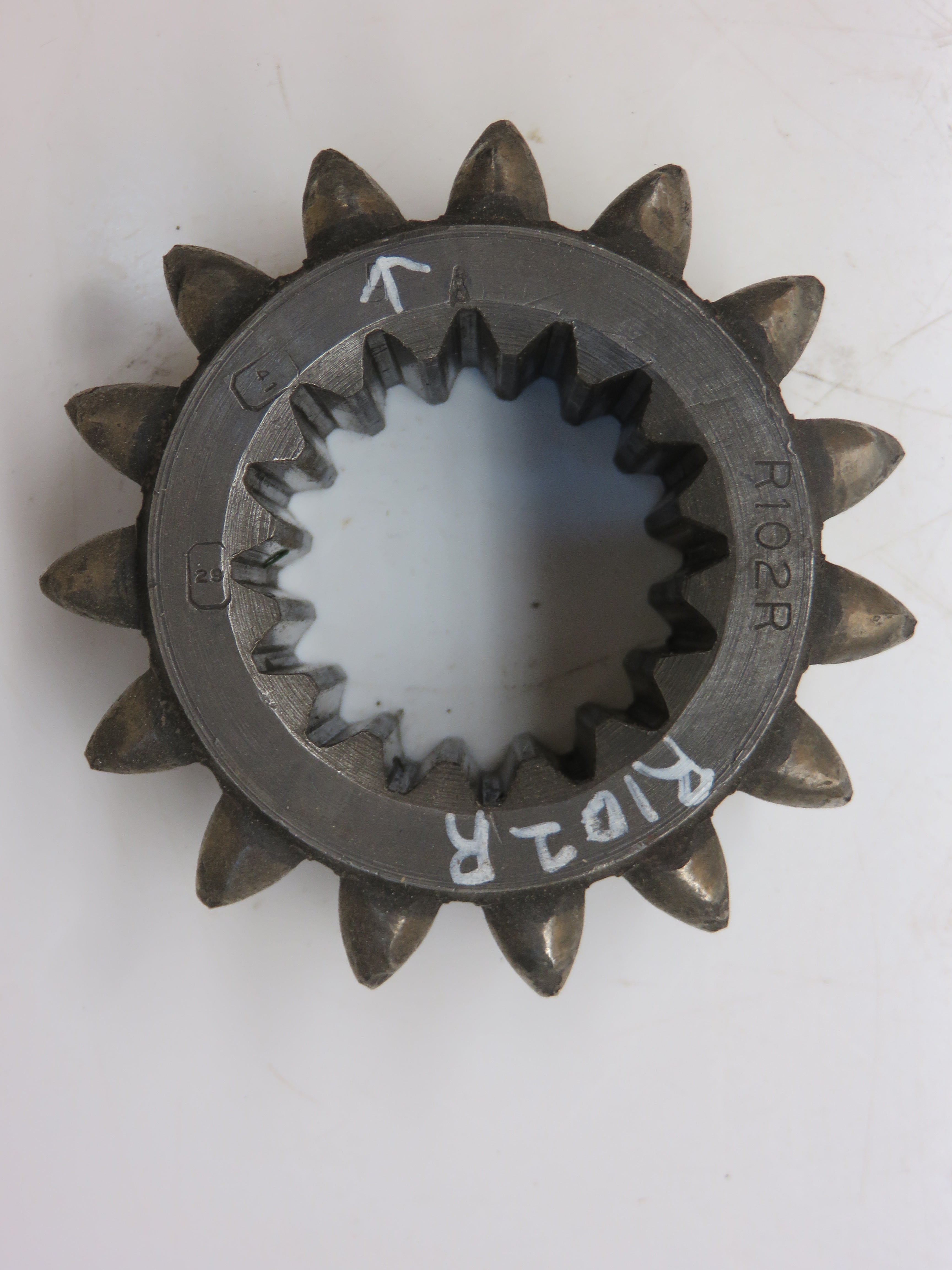 R102R John Deere Sliding Pinion Gear For R, 80, 820, 830 – Vintage John ...