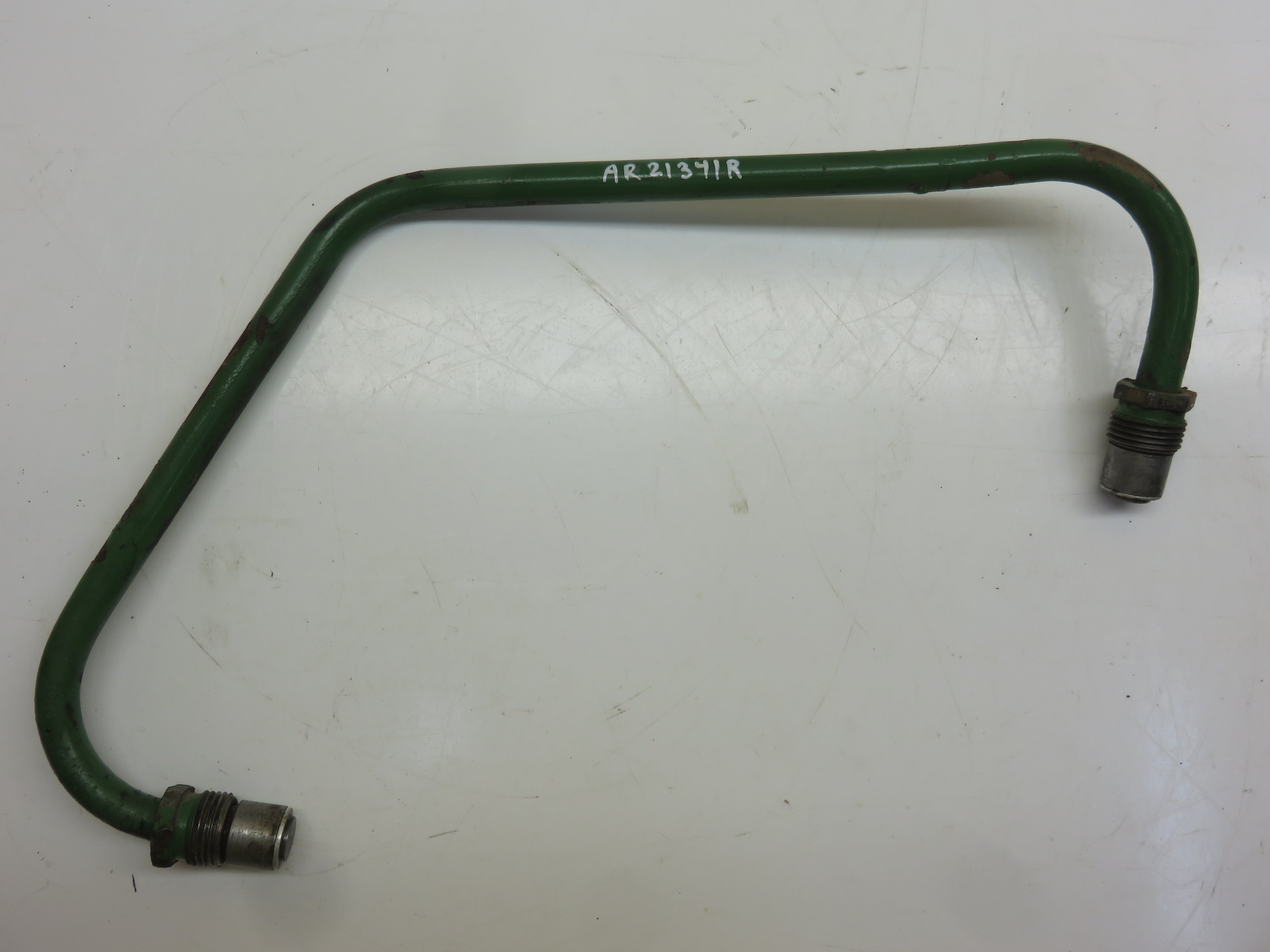 AR21341R John Deere Rear Steering Valve To Cylinder Oil Line For 80, 8 ...