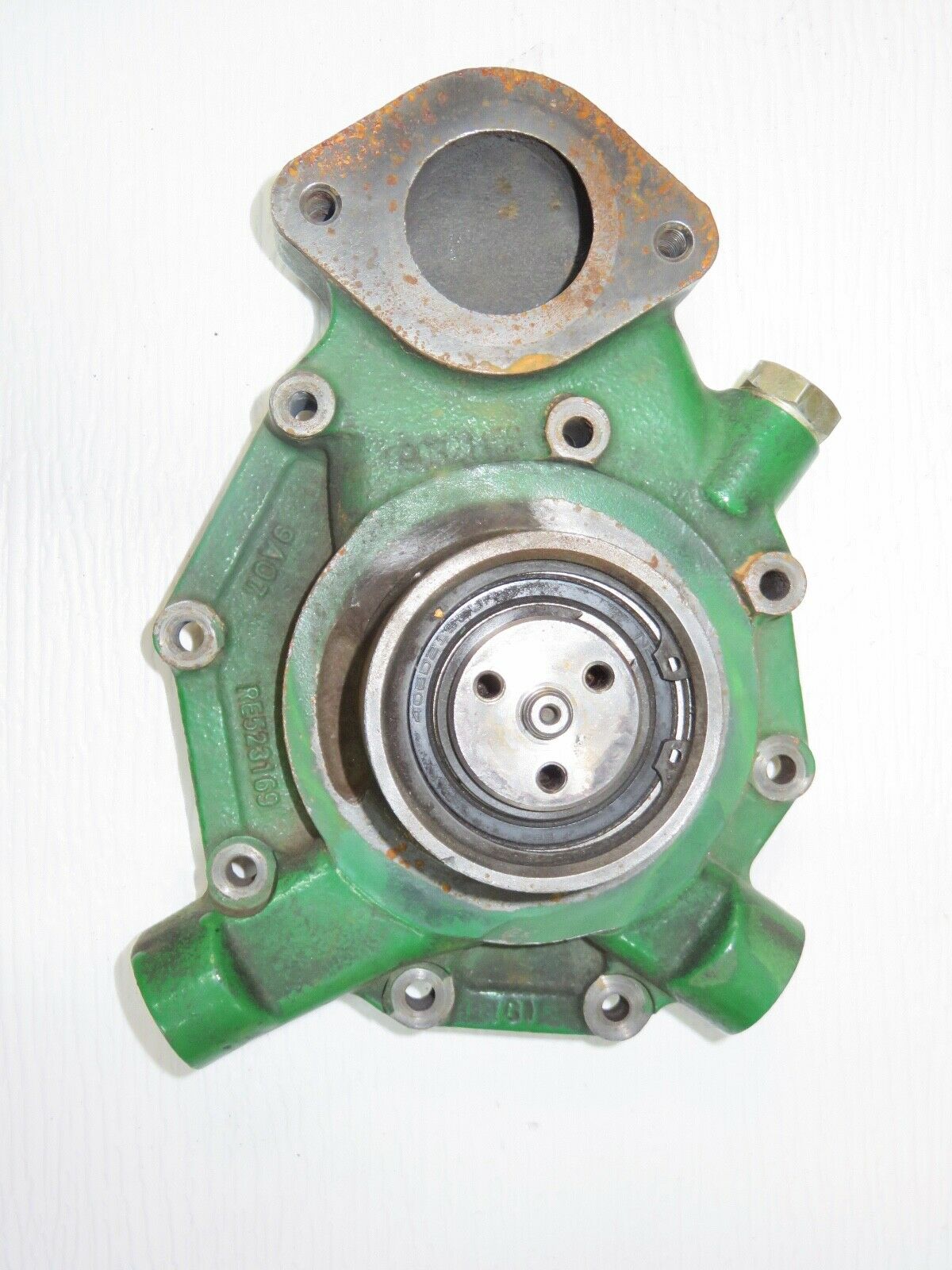 RE523169, SE501227 John Deere Rebuilt Water Pump For 5M, 6M, 6230, 633 ...